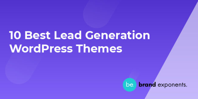 10 Best Lead Generation WordPress Themes – 2024 - BE