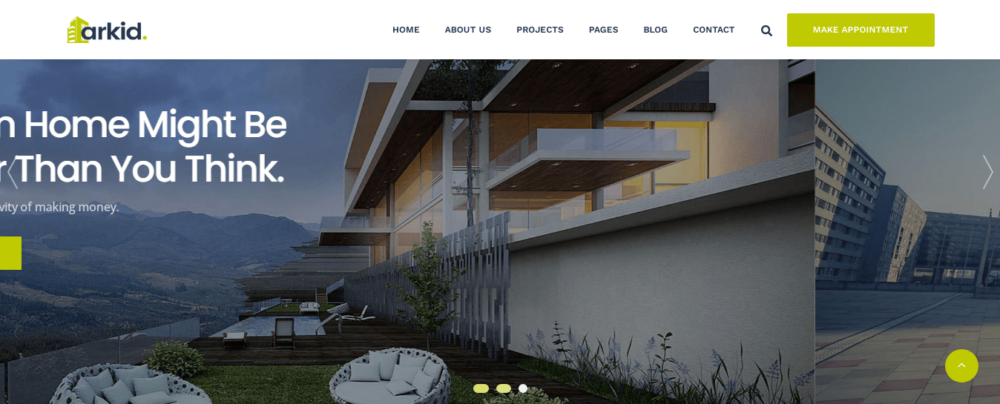 15+ Best Interior Design Studio WordPress Themes 2024 - BE