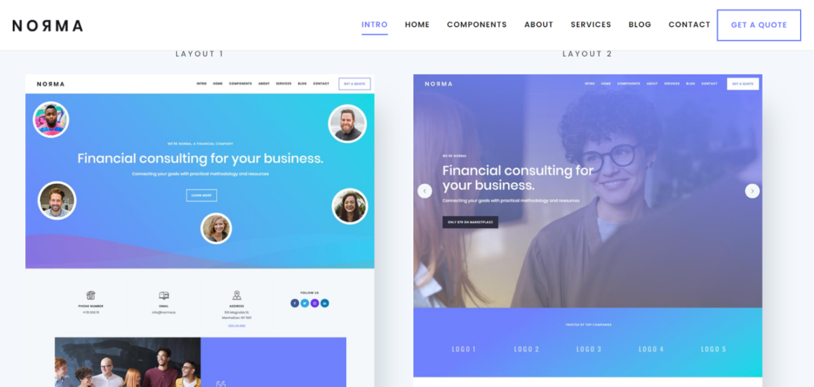 9 Best Webflow Finance Templates in 2024 - BE