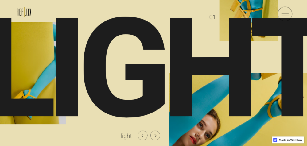 10+ Best Webflow Portfolio Templates of 2022 - BE