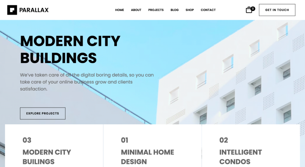 10+ Best Architecture Website Templates of 2023 - BE