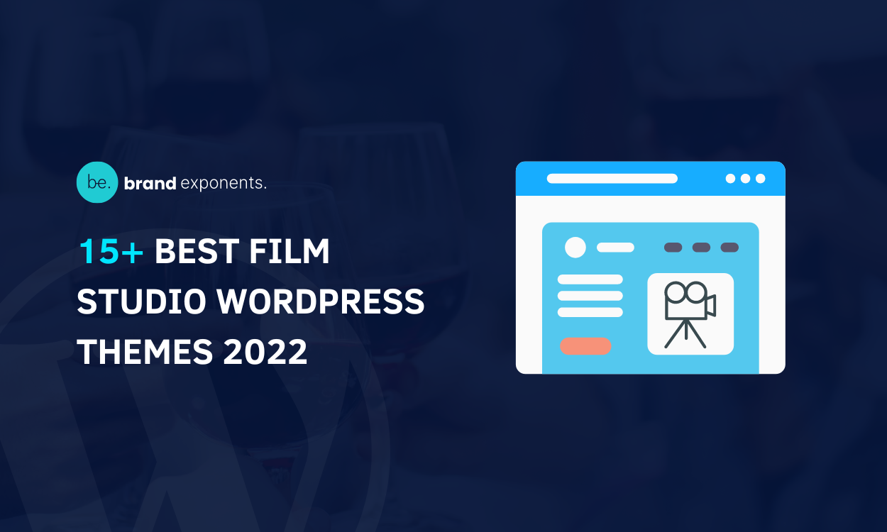 15+ Best Film Studio WordPress Themes 2022 - BE
