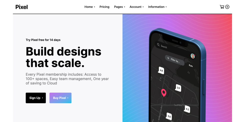 10+ Best App Website Templates of 2023 - BE