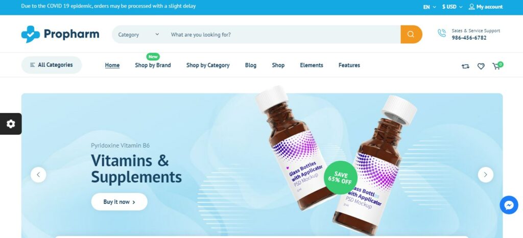 8 Best Pharmacy WordPress Themes 2024 - BE