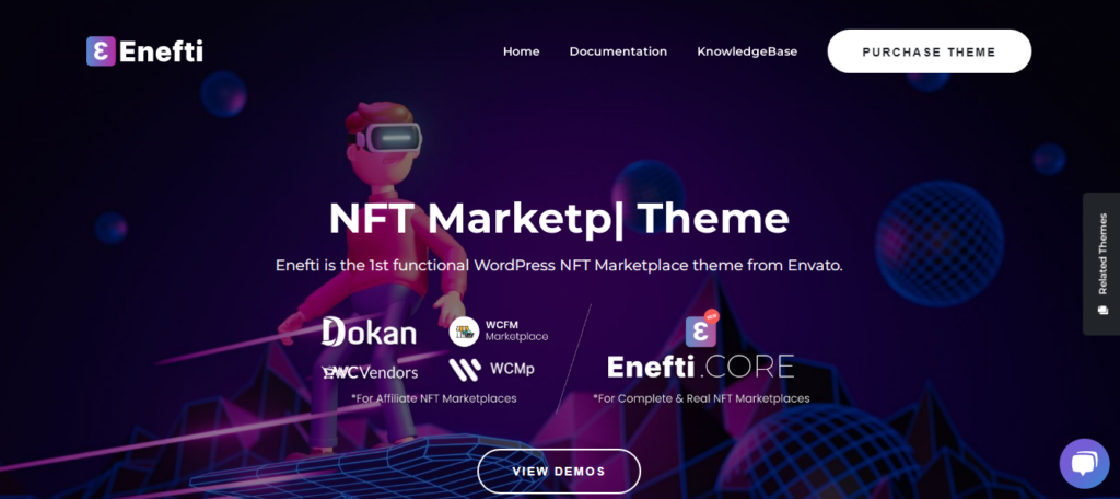 10+ Best NFT WordPress Themes of 2024 - BE