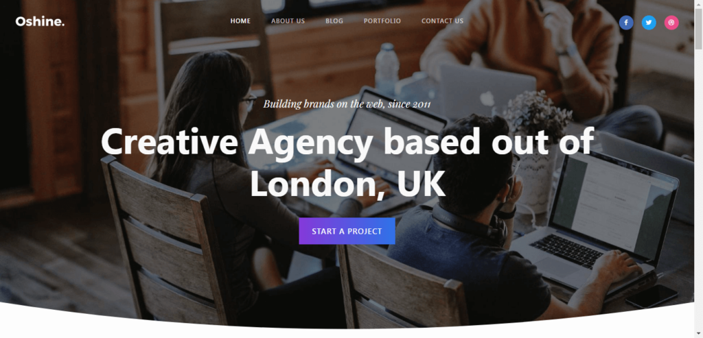 15+ Best Modern Creative Agency WordPress Themes - BE