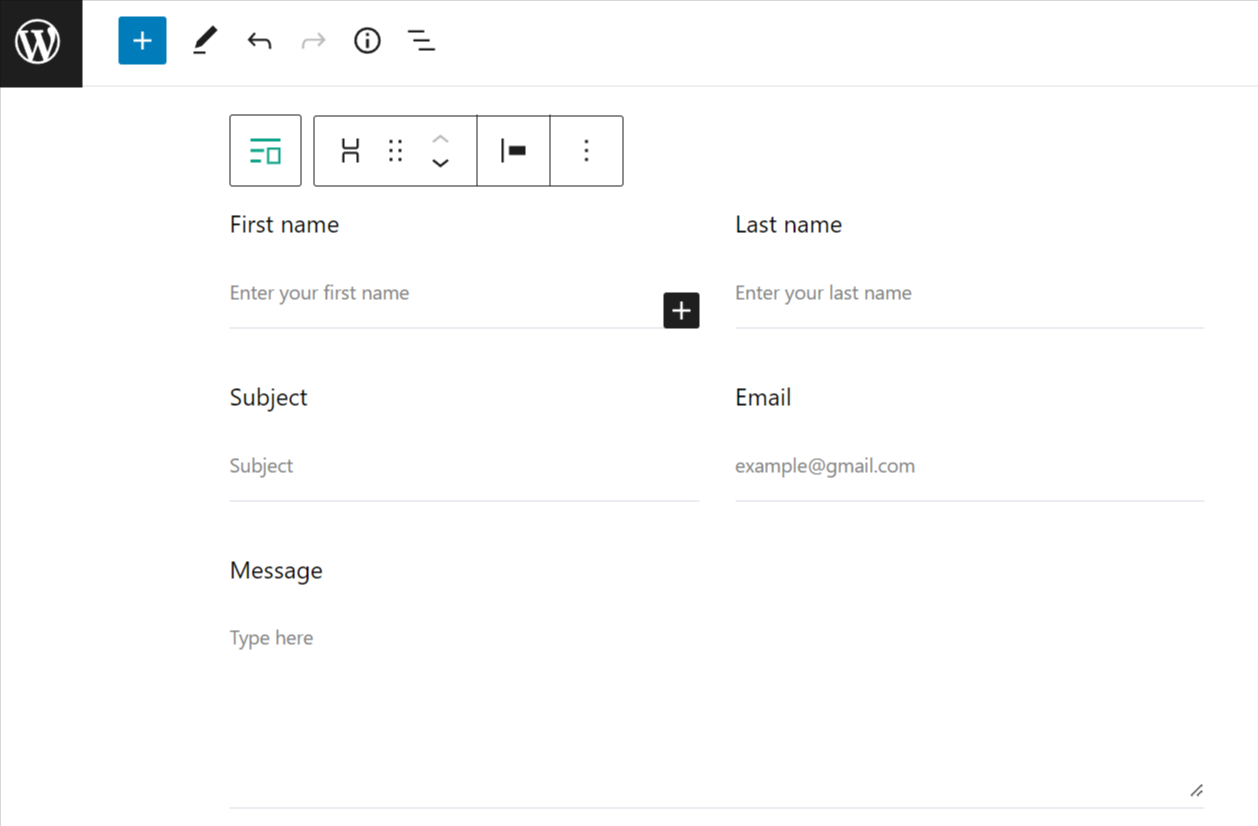 How to Create Contact Forms in WordPress Block Editor? - BE