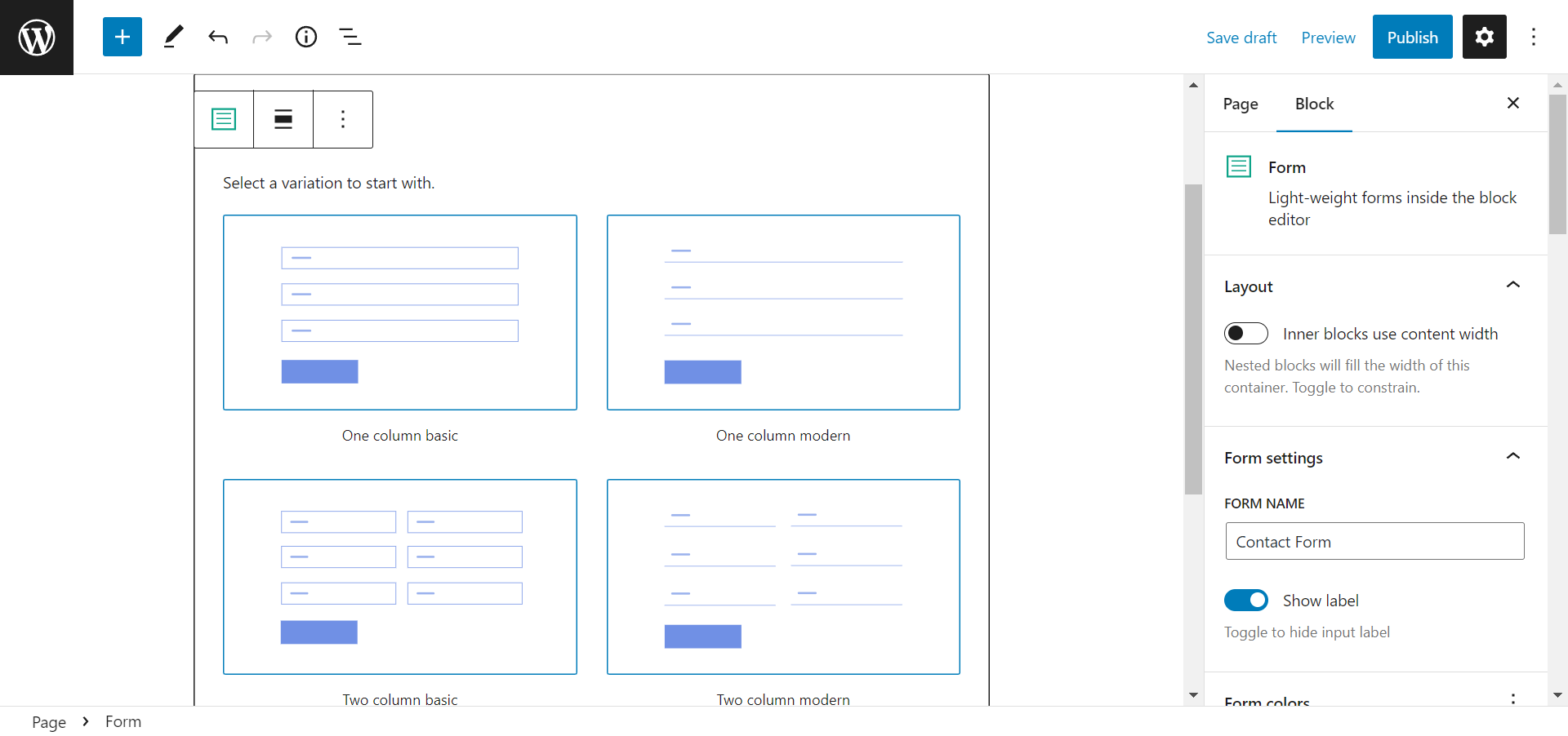How to Create Contact Forms in WordPress Block Editor? - BE