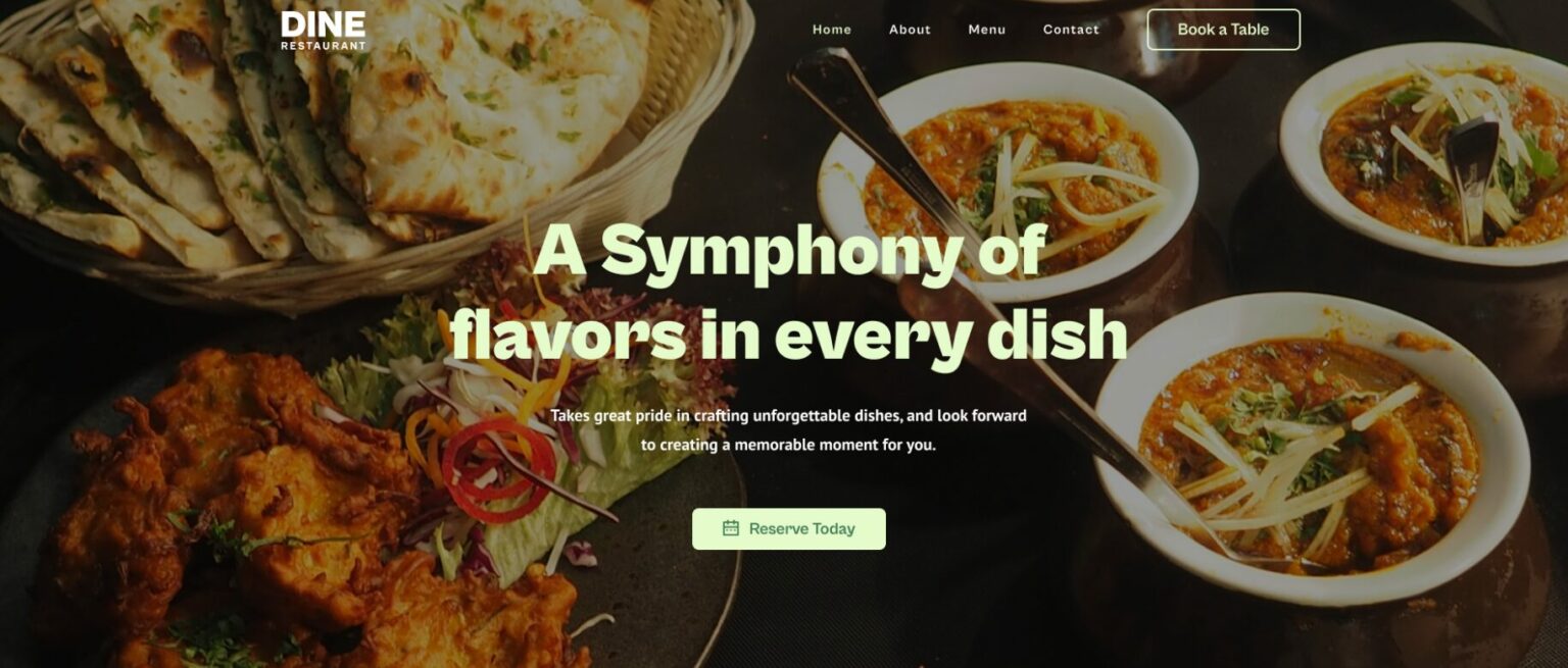 5 Best Restaurant Figma Templates for Fine Dining - BE